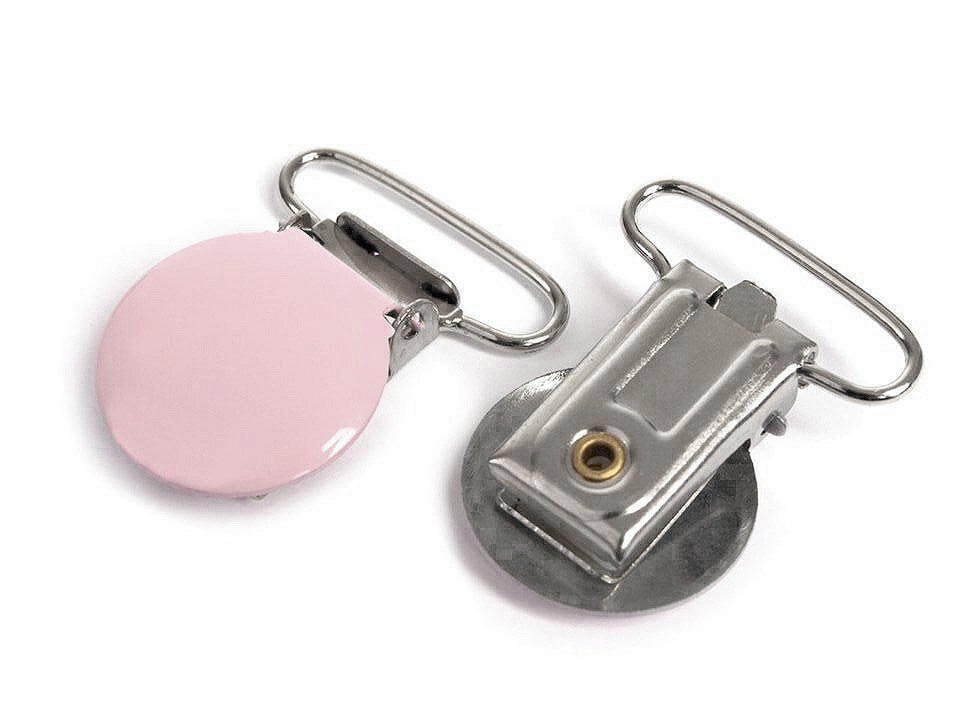 Šlový závěs šíře 25 mm lakovaný - 20 ks - 6 (20 mm) bílá - - Megaknihy.cz