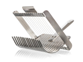 Recenze produktu kráječ knedlíků AKCENT 21cm nerez - - Megaknihy.cz