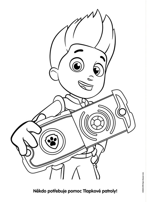 Tlapková patrola - Omalovánky s voskovkami - kolektiv - Megaknihy.cz