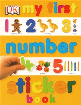 My First Number Sticker Book - - Megaknihy.cz